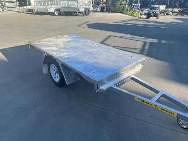 Premium 8x4 Flat Top Trailer Single Axle - Superior Trailers | Trailers ...