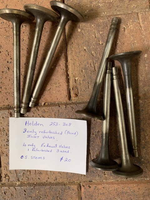 Holden 253 Or 308 Valves Assorted Oversize Stems Engine Engine Parts And Transmission Gumtree 