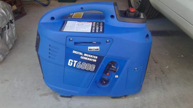 Genforce Fuel-Injected Petrol Powered Inverter Generator - Power Tools ...