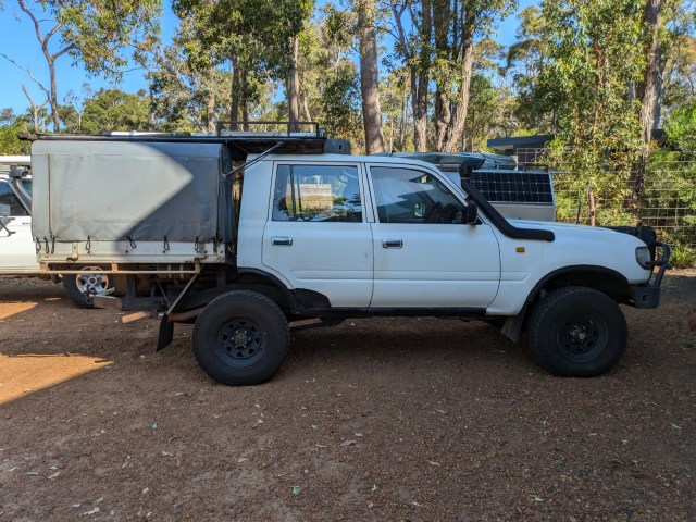 CHOPPED 80 SERIES TOYOTA LANDCRUISER 1992 | Cars, Vans & Utes | Gumtree ...