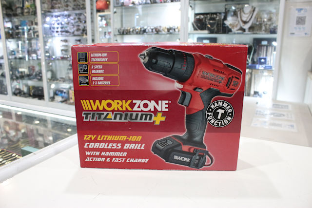 Workzone Titanium 12v Lithium Cordless Drill - Power Tools in Prahran ...