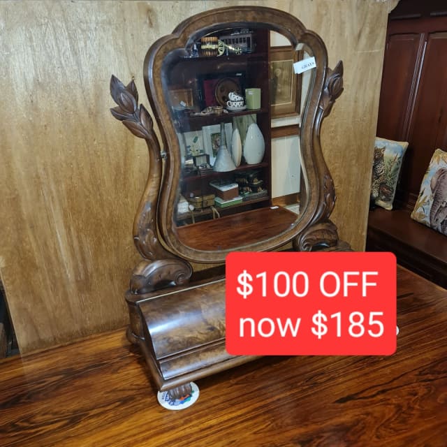 Mirror Tilting Antique Chest Top Toilet Reduced - Antiques in South ...