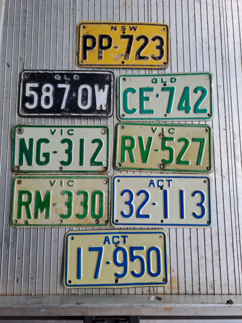 Motorcycle number plates. - Collectables in Hatton Vale QLD | Gumtree ...