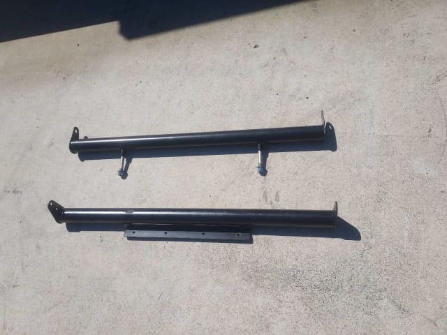 FRONT LADDER RACKS SPORTS BAR MOUNT TOP MOUNT BLACK UTE TRADE RACK ...