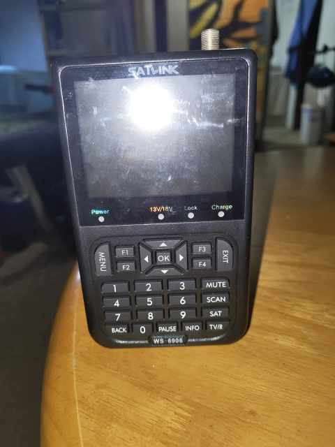 Satlink WS-6906 HD DVB-S Digital Satellite Signal Finder SAT Meter 3.5 ...
