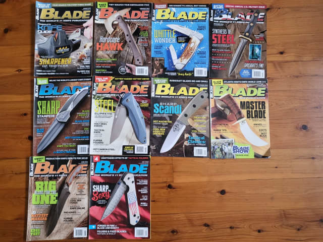 Blade and 36th Edition Knives Magazines | Magazines | Gumtree Australia ...