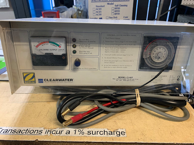 Clearwater C140 Chlorinator Reconditioned with 12 months warranty ...