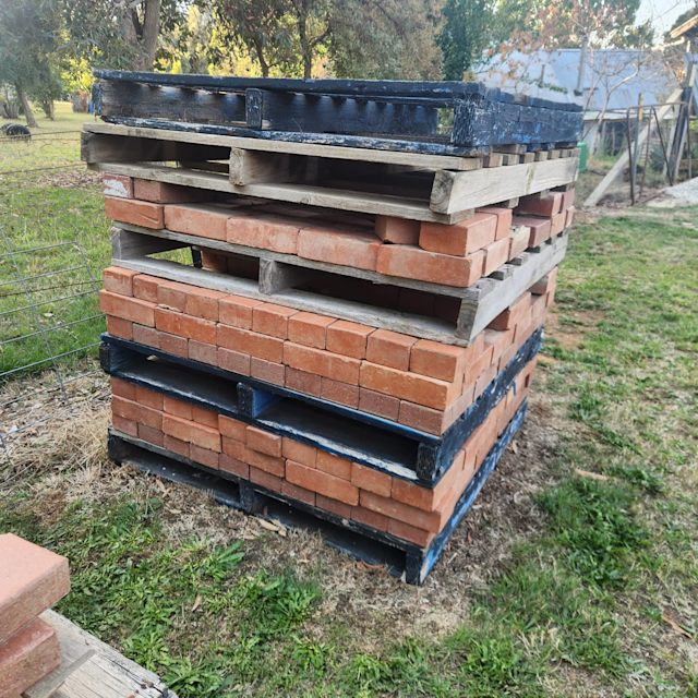 Red Brick shape Pavers - Building Materials in Stanley VIC | Gumtree ...
