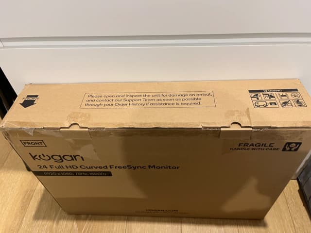 Kogan 24 FHD Curved 75Hz FreeSync Gaming Monitor | Monitors | Gumtree ...