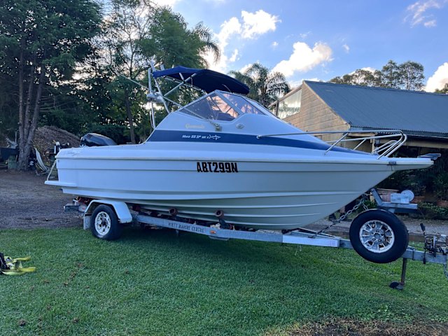 1998 Savage Mako 55 | Motorboats & Powerboats | Gumtree Australia ...