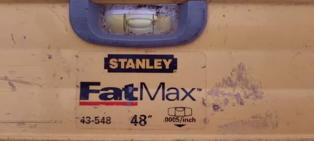 Stanley Spirit Box Level 1200mm 48 Aluminium FATMAX | Tool Storage ...