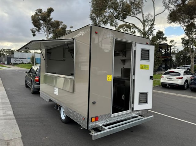 New Food Trailer Food Van Burger Trailer Acai Trailer for SALE ...