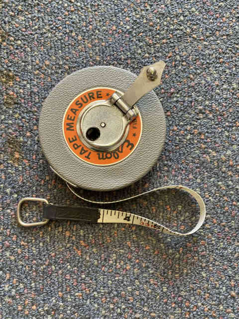 Vintage Eslon Tape Measure with Original Case. | Collectables | Gumtree ...