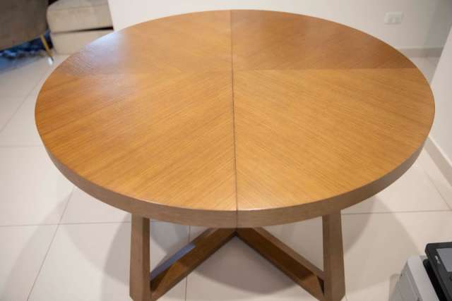 Brosa Round Extendable Dining Table - Dining Tables in North Rocks NSW ...