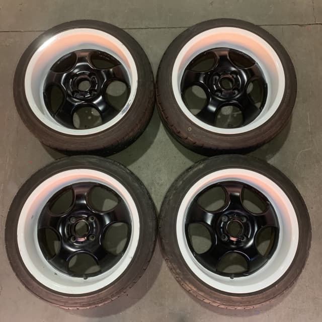 WORK 16 WHEELS 16X8 35 4X100 EG EK DC2 | Wheels, Tyres & Rims | Gumtree ...