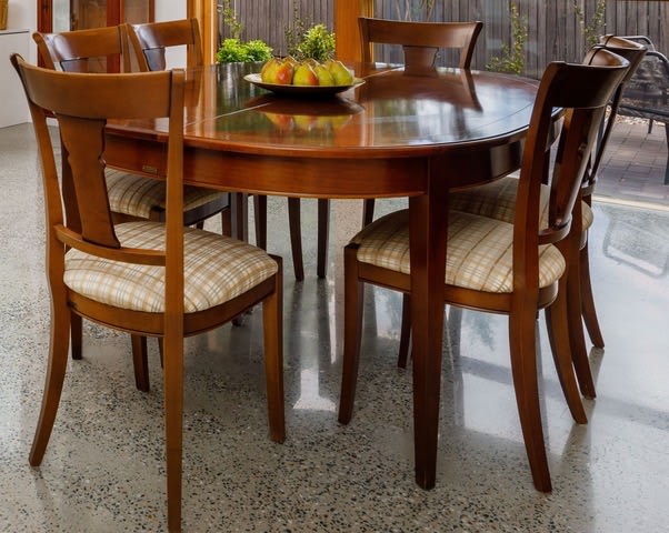 Grange dining table and 6 chairs. Cherrywood. Made in France. - Dining ...
