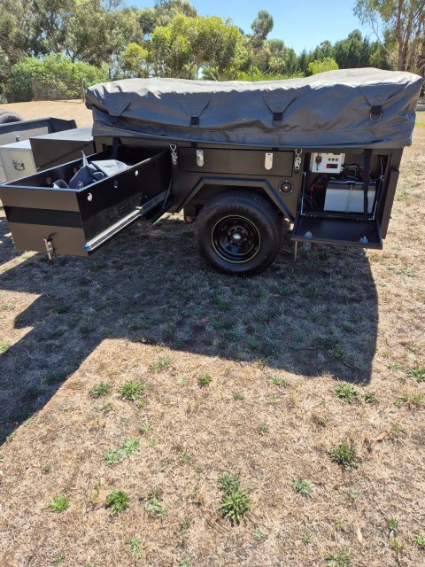 Black series Alpha camper trailer | Camper Trailers | Gumtree Australia ...