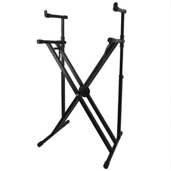 Heavy Duty Double Tier Keyboard Stand - Keyboards & Pianos in Boronia ...