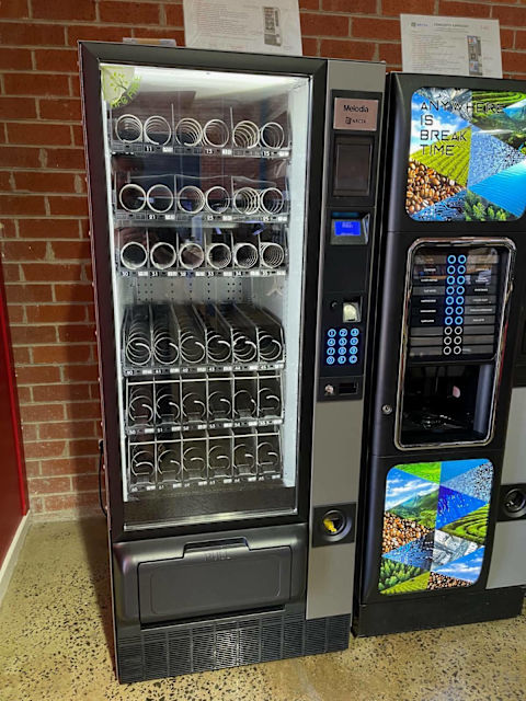 Necta Melodia Vending Machine with PayPass BRAND NEW - Miscellaneous ...