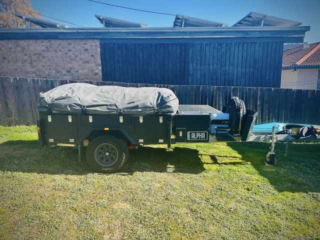 Black Series Alpha Camper Trailer | Camper Trailers | Gumtree Australia ...