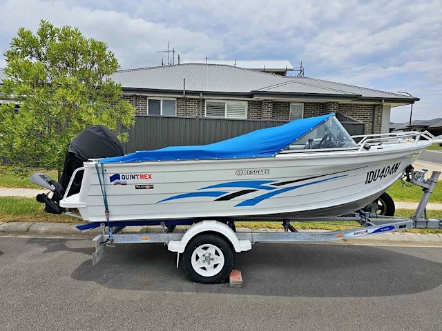 2009 Quintrex 470 Escape | Motorboats & Powerboats | Gumtree Australia ...