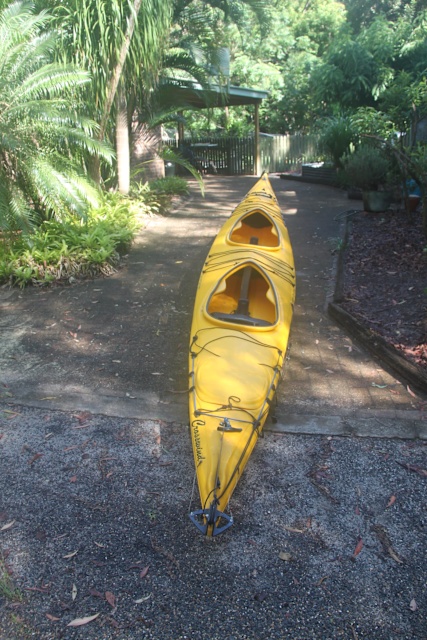 Current Design Crosswind, yellow, double plastic Kayak | Kayaks ...