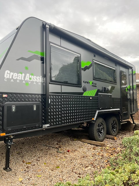 Great Aussie 19.6 caravan as new condition | Caravans | Gumtree ...