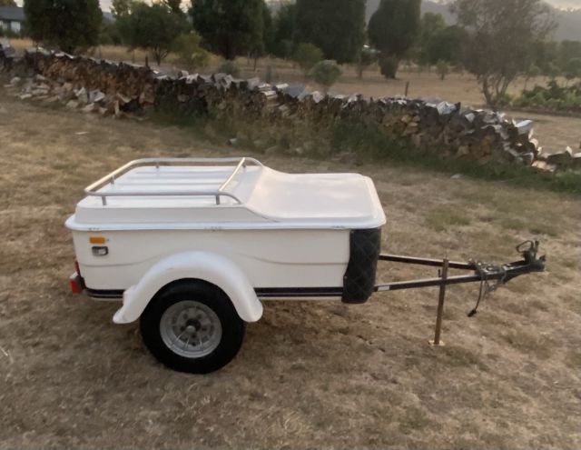 Small box trailer for car or motorcycle | Trailers | Gumtree Australia ...