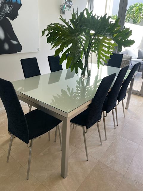 Assorted Furniture & White Goods (dining table & chairs, couch + more ...