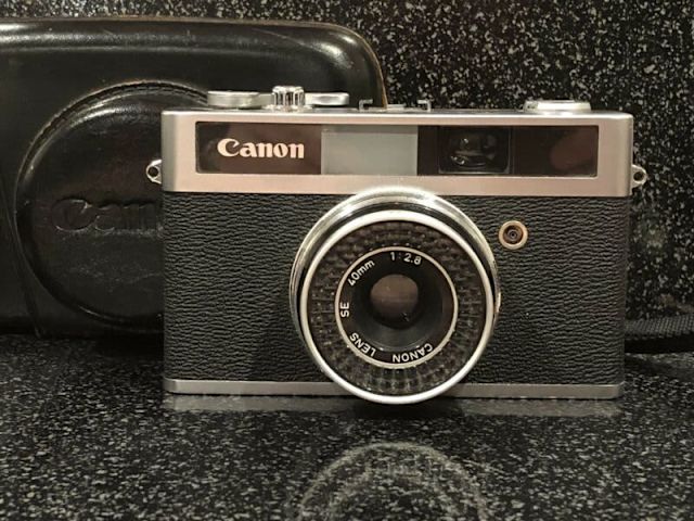 Canon Canonet Junior vintage film rangefinder 40mm F2.8 Lens case | Non ...
