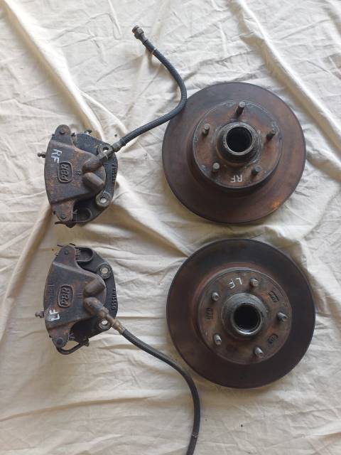 Disk Brake Calipers and Rotors Holden HQ to WB | Brakes & Suspension ...