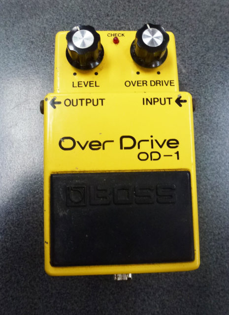 VINTAGE Boss OD-1 Overdrive Pedal 1979 Black Label MIJ - Guitars & Amps ...