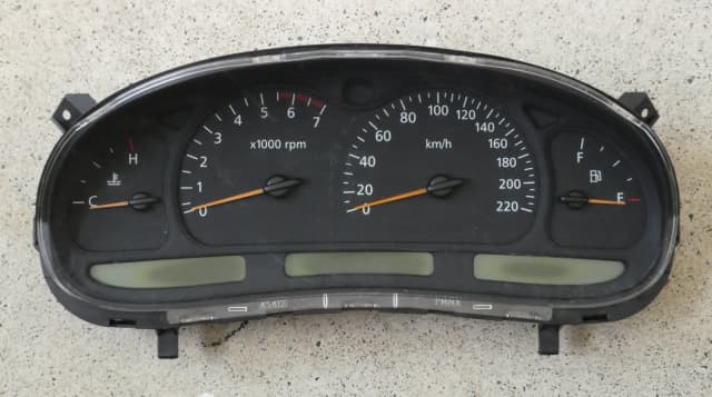 Genuine GM instrument cluster with orange needles, from a Commodore ...