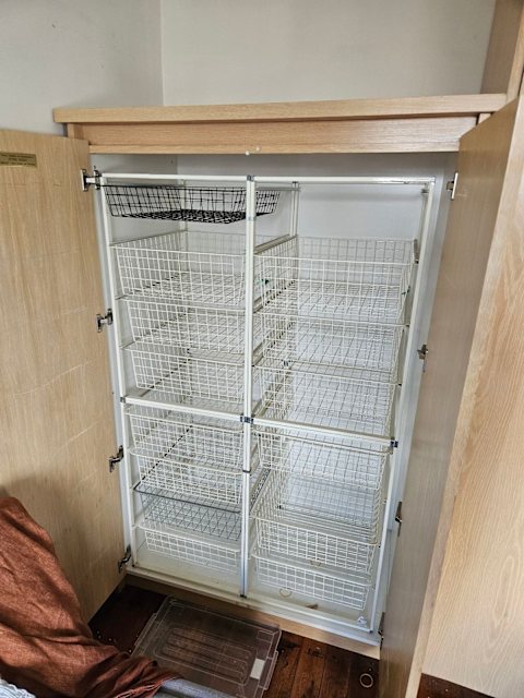 Large custom built wardrobe and wire drawers - Wardrobes in Seaholme ...