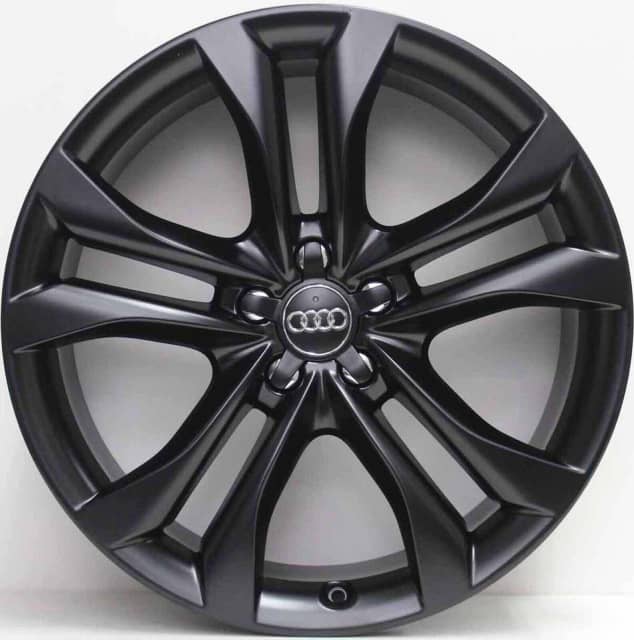 20 inch Genuine Audi SQ5 / Q5 2015 MODEL ALLOY WHEELS IN CUSTOM BLACK ...