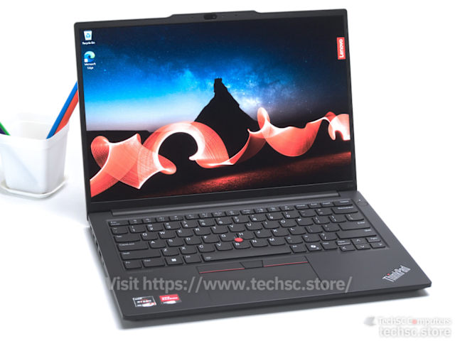 Lenovo ThinkPad E14 G6 14in (2024, Ryzen 7535HS, 16GB RAM, Prm 26 Wty ...