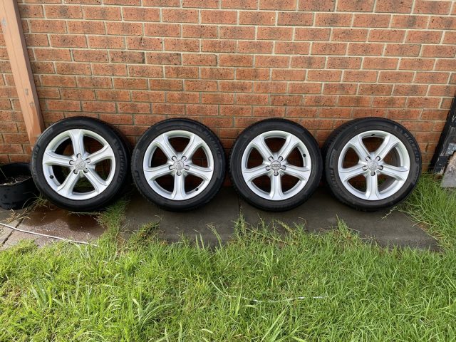 GENUINE AUDI 17 INCH WHEELS | Wheels, Tyres & Rims | Gumtree Australia ...