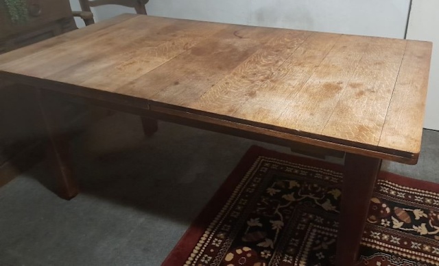 Antique Dining Table and 5 Chairs - Dining Tables in Flemington VIC ...