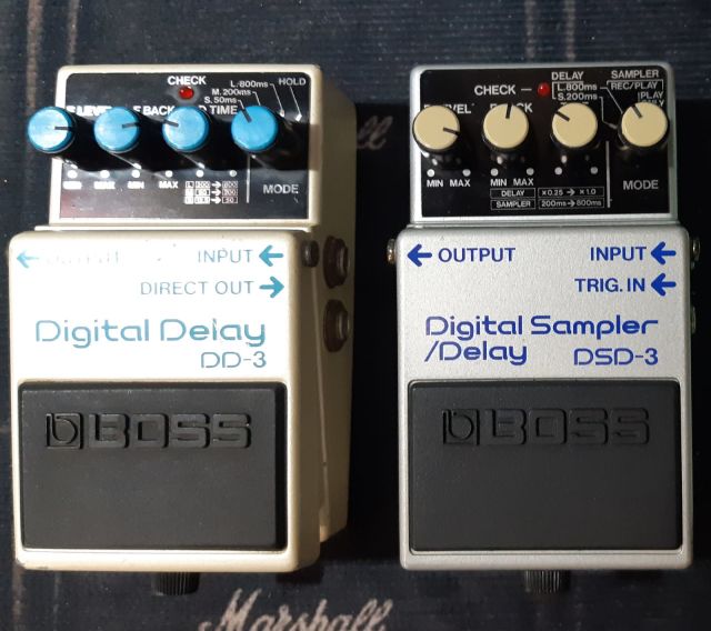 BOSS DD-3A DIGITAL DELAY 93 MIT DSD-3 88 MIJ DIGITAL DELAY SAMPLER FX ...