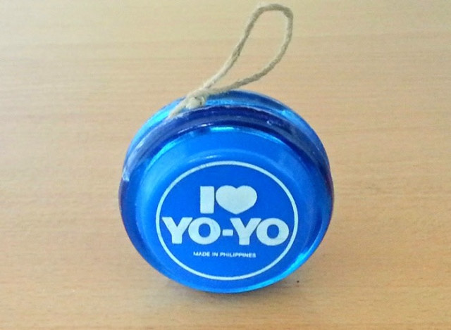 Vintage 80s I Love Yo-Yo blue yo yo - only one owner (me ...