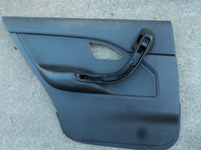 2003 FORD FALCON BA XR6 XR8 BLACK LEATHER LEFT REAR DOOR CARD EXCELLEN ...
