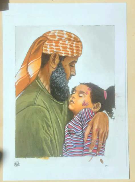 Khaled and Reem Print A3 - Art in Booval QLD | Gumtree Australia