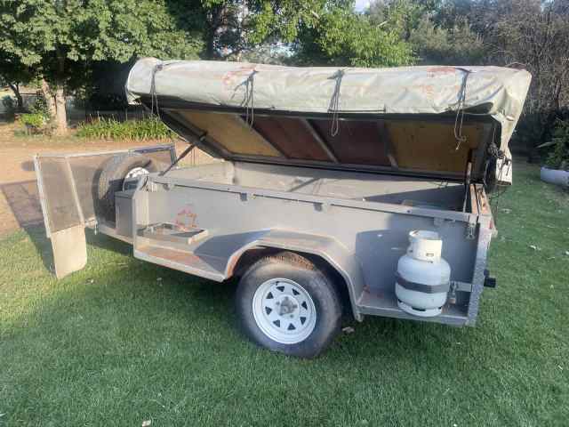Camper Trailer 7x4 single axle | Camper Trailers | Gumtree Australia ...