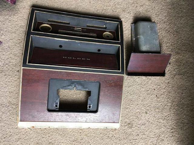 Holden HK HT Monaro Premier Heater Control Fascia Panel & Ashtray ...