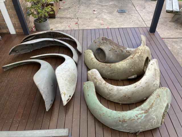 Vw Volkswagen Beetle front and rear guards 50s and 60s | Auto Body ...