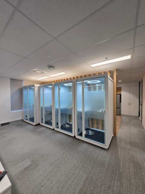 OFFICEBOOTH – INDOOR ACOUSTIC POD PHONE BOOTH - SERIES 2 – 2S XL SOLO ...