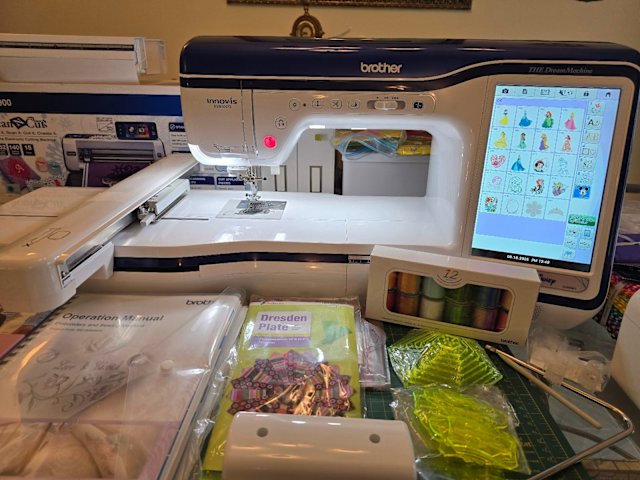 Brother Sewing Machine Dream Machine 2 DISNEY over $15,000 As New ...