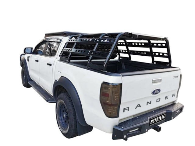 Tub Ladder Rack Multifunction Steel Carrier Cage for Ford Ranger 11-21 ...