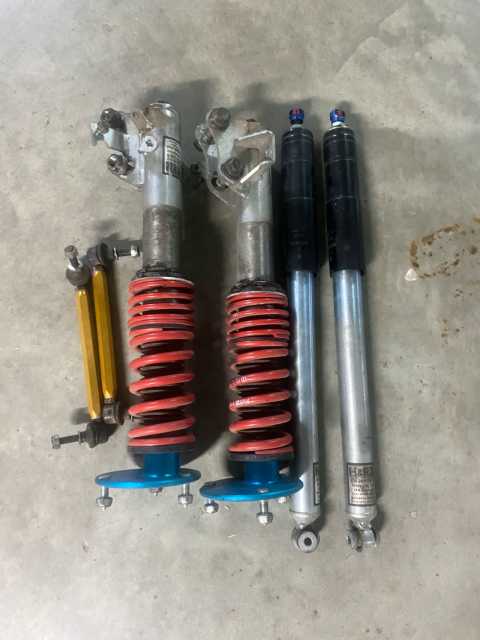 H&R Coilovers & Swaybars 26mm Front 22mm Rear Honda Civic FN2 Type R ...