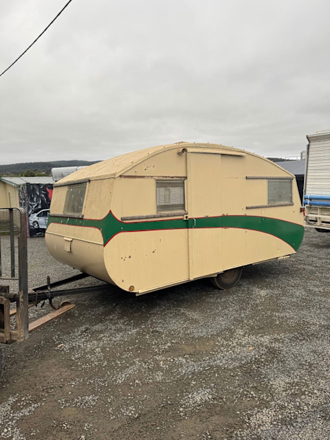 1940’s South Australia 14 Foot Furness Vintage/Retro Project Caravan | Caravans | Gumtree ...